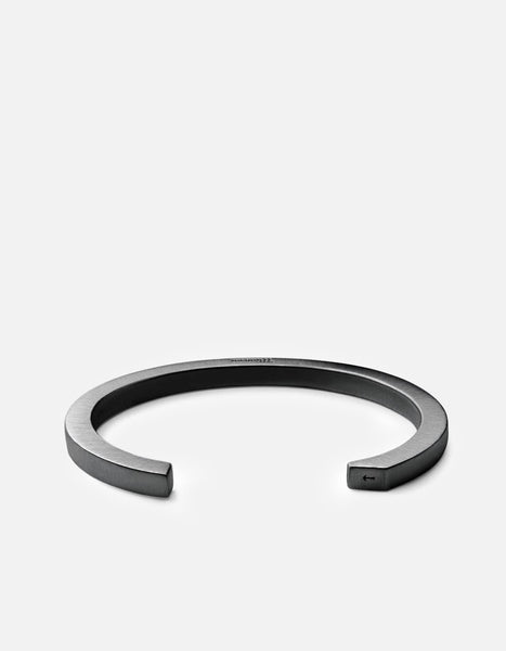 Ipsum Cuff, Matte Black – Miansai