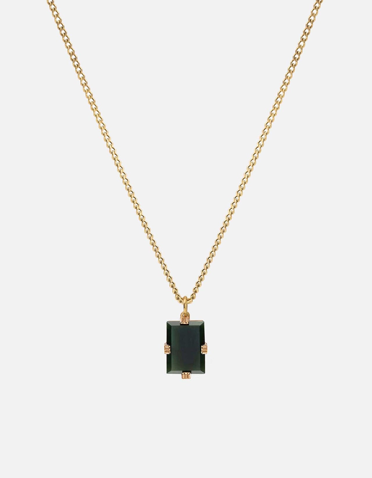 Lennox Agate Pendant Necklace, Gold Vermeil | Women's Necklaces | Miansai
