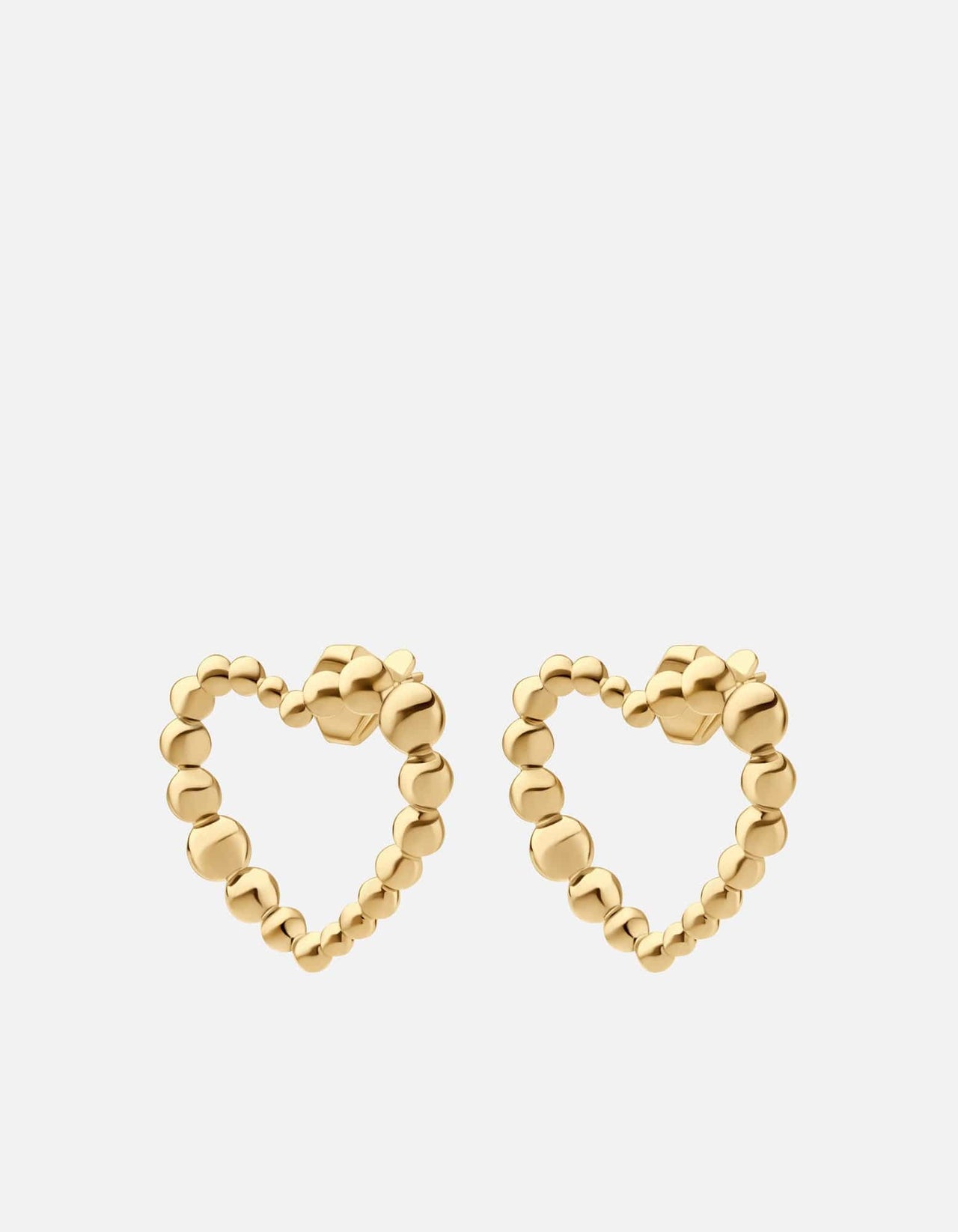 Cupid Heart Huggies, Gold Vermeil | Women's Earrings | Miansai