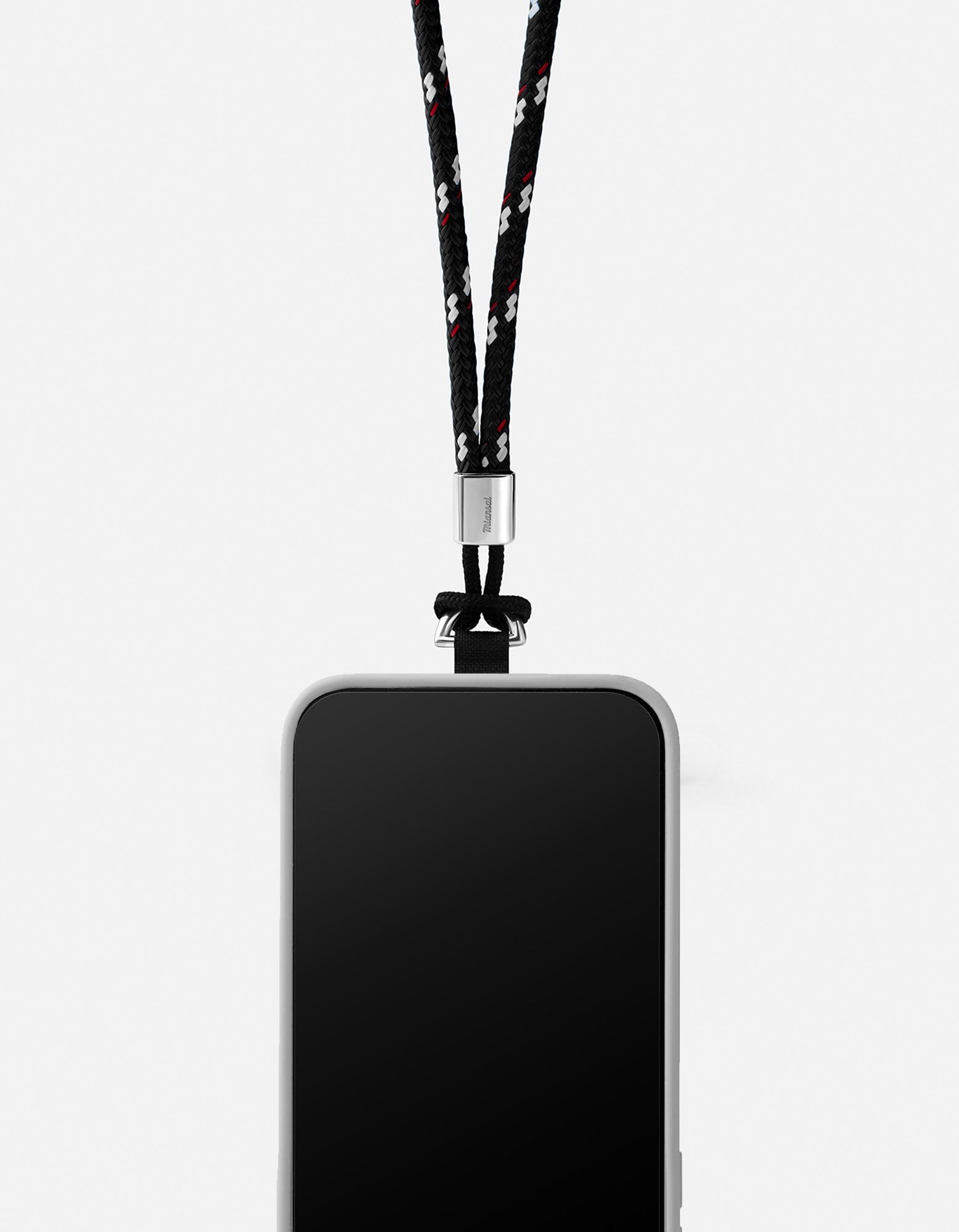 Rope Phone Strap, Sterling Silver | Men's Phone Cords | Miansai