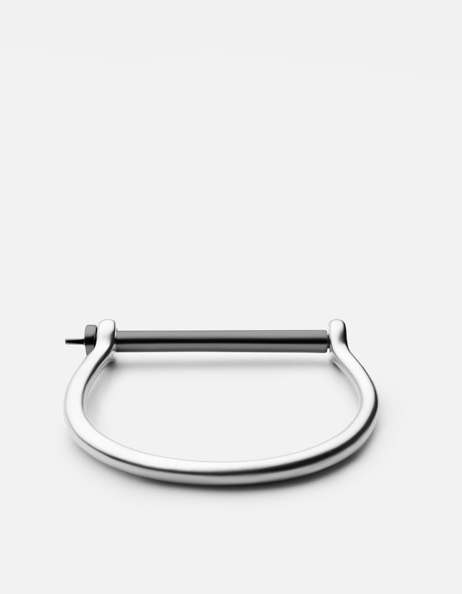 Screw Cuff, Matte Sterling Silver | Men's Cuffs | Miansai
