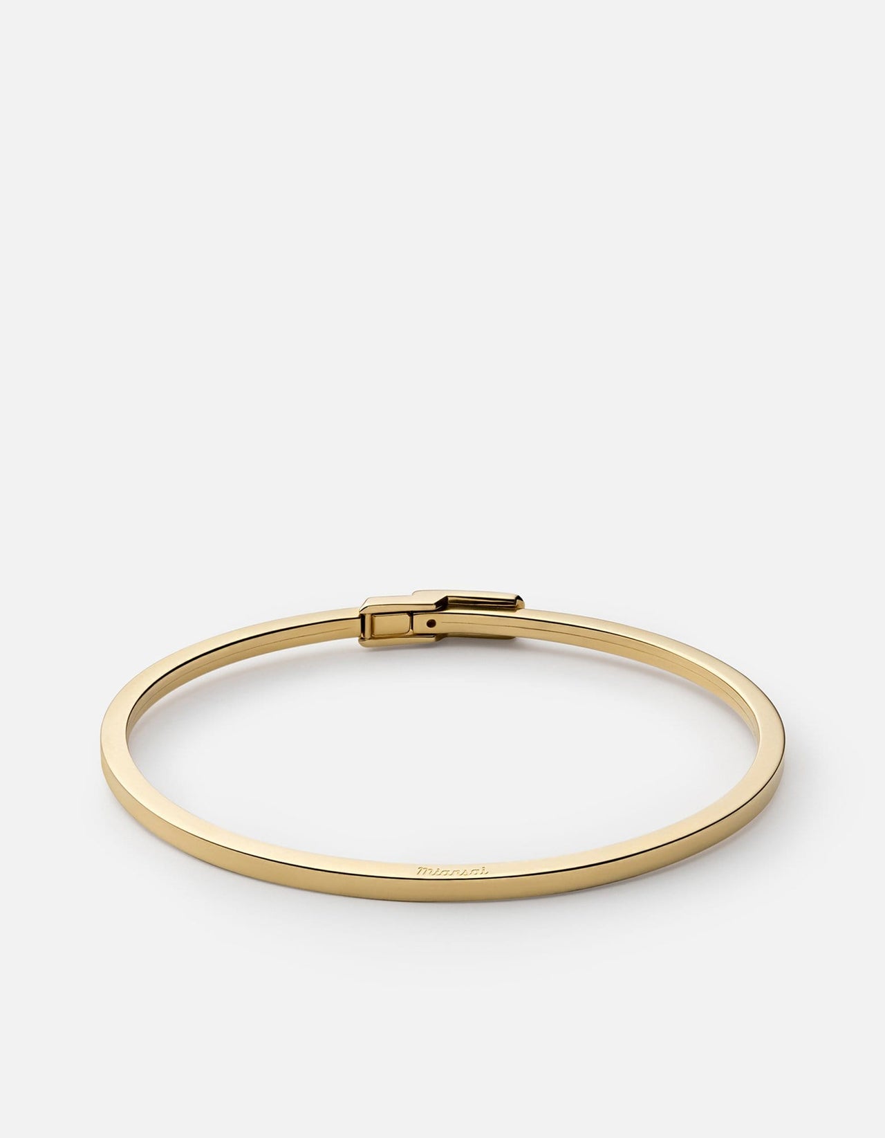 Helix Cuff, Gold Vermeil, Polished | Men's Cuffs | Miansai