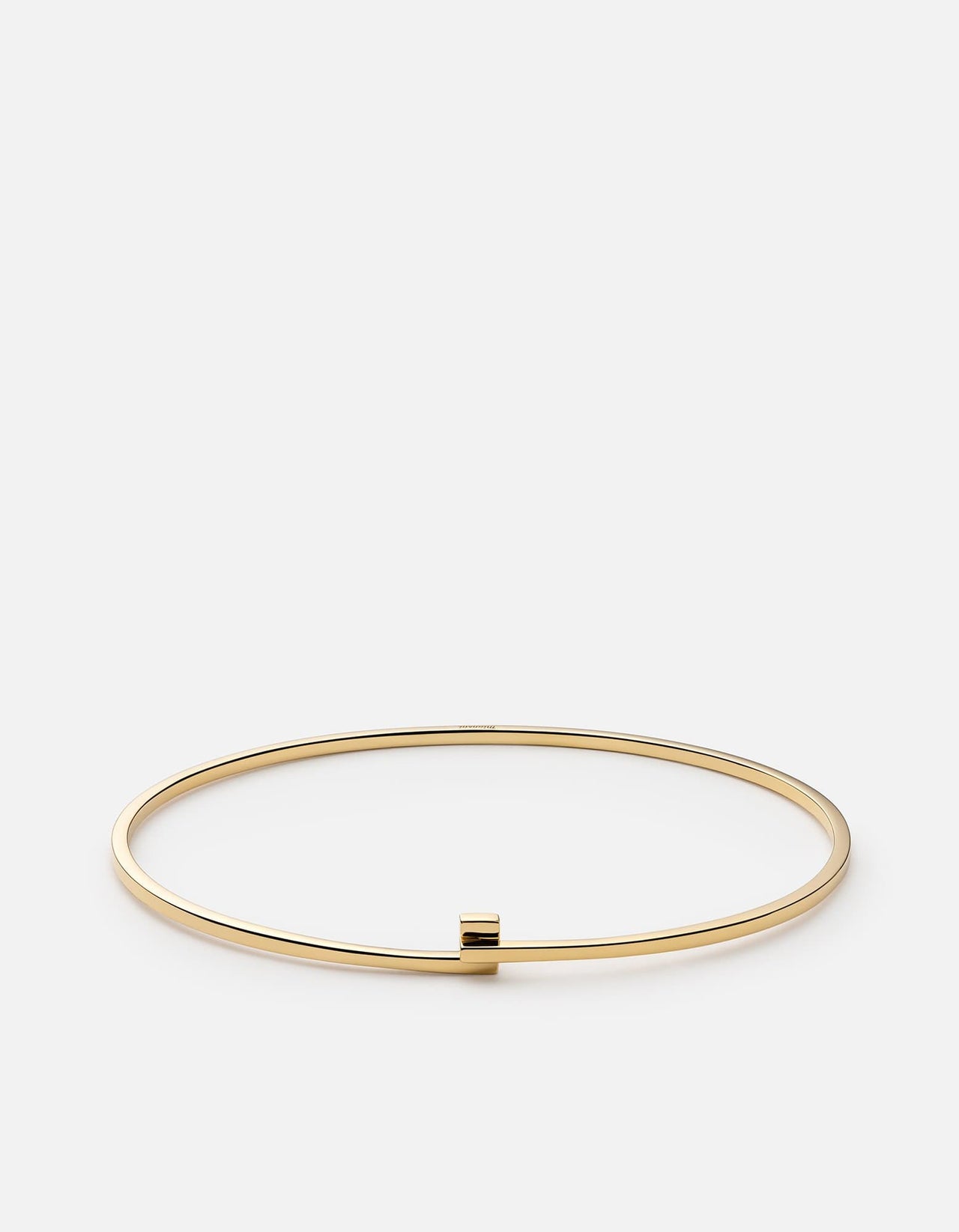 Thin Cubist Cuff, Gold Vermeil | Women's Cuffs | Miansai