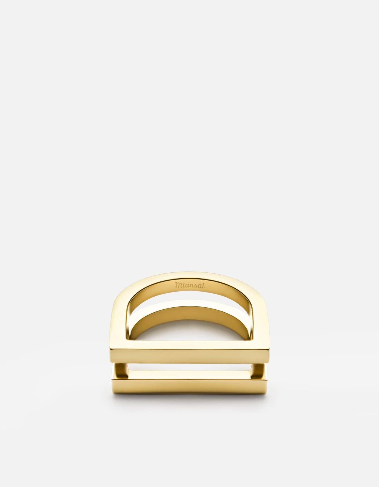 Square Bar Ring, Gold | Women's Rings | Miansai