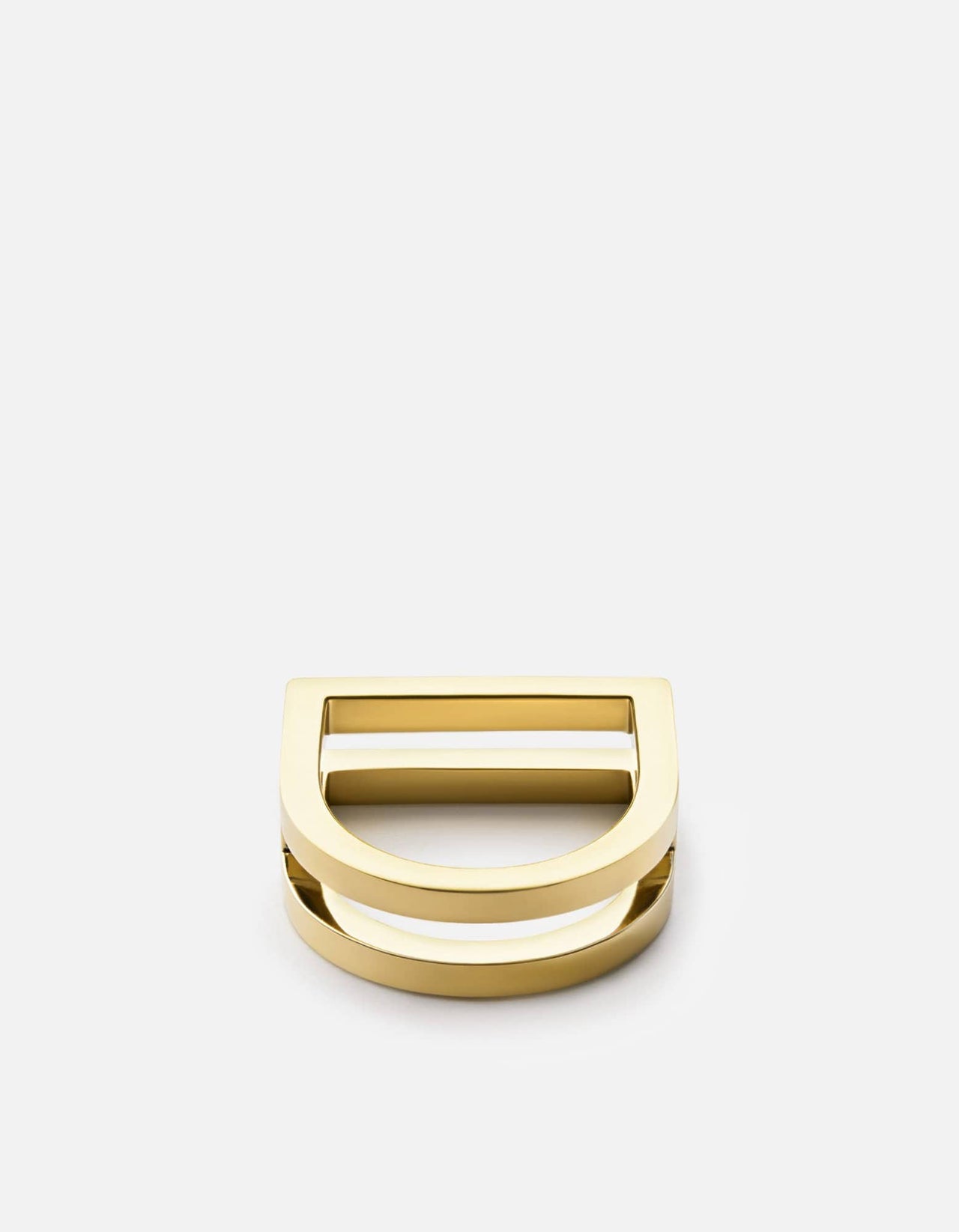 Square Bar Ring, Gold | Women's Rings | Miansai