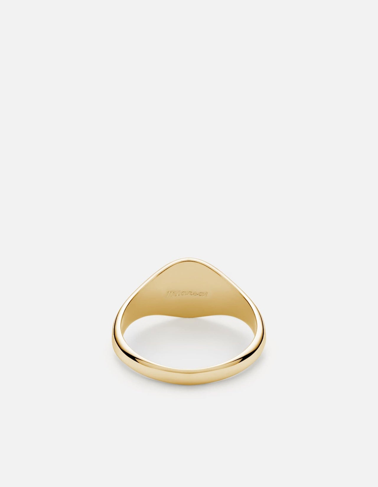 Solar Signet Ring, Gold Vermeil, Polished | Women's Rings | Miansai
