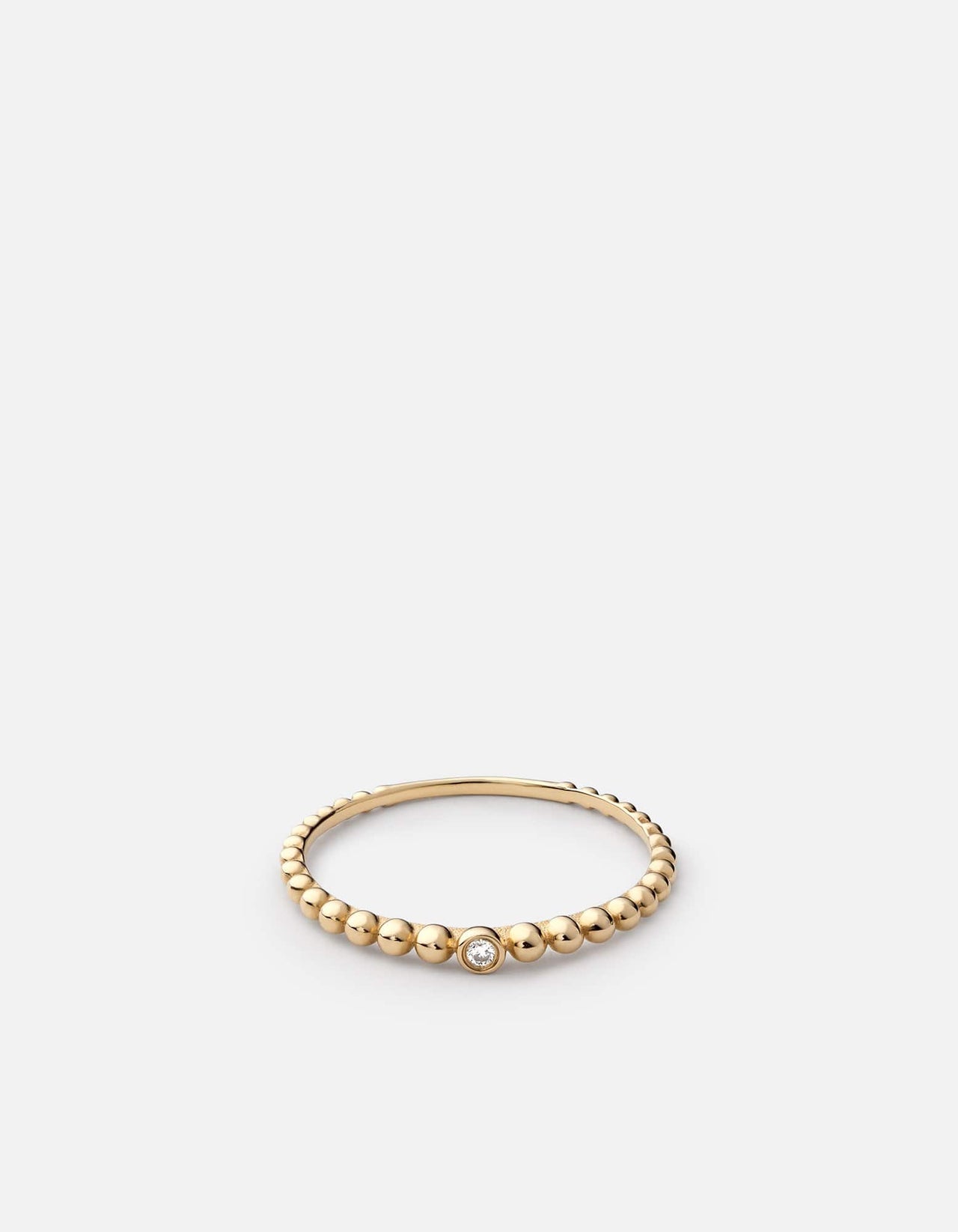 Ida Ring, 14k Yellow Gold w/Pave Diamond | Women's Rings | Miansai