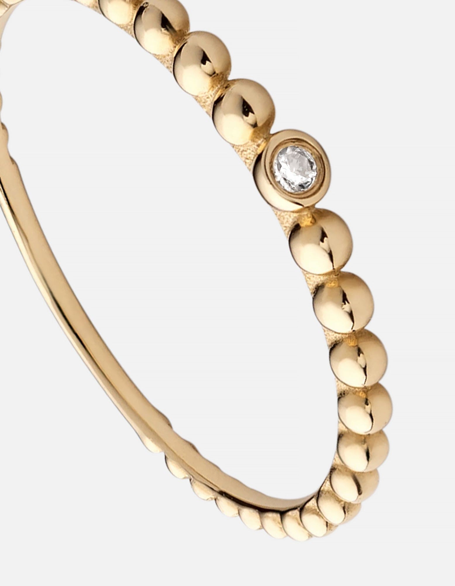 Ida Ring, 14k Yellow Gold w/Pave Diamond | Women's Rings | Miansai