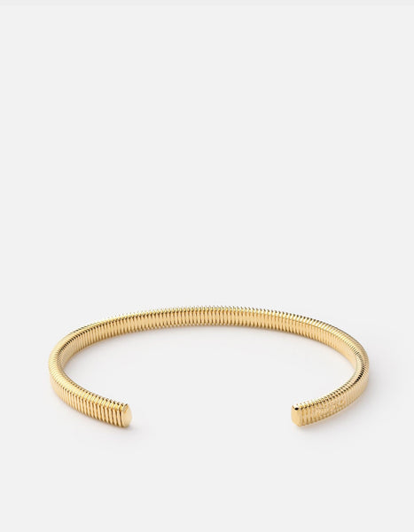 Thread Cuff, Gold Plated, Polished | Women's Cuffs | Miansai
